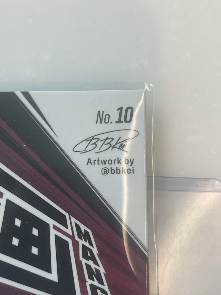 2025 Panini Prizm Black Pat Tillman Cardinals Manga Insert Football ...