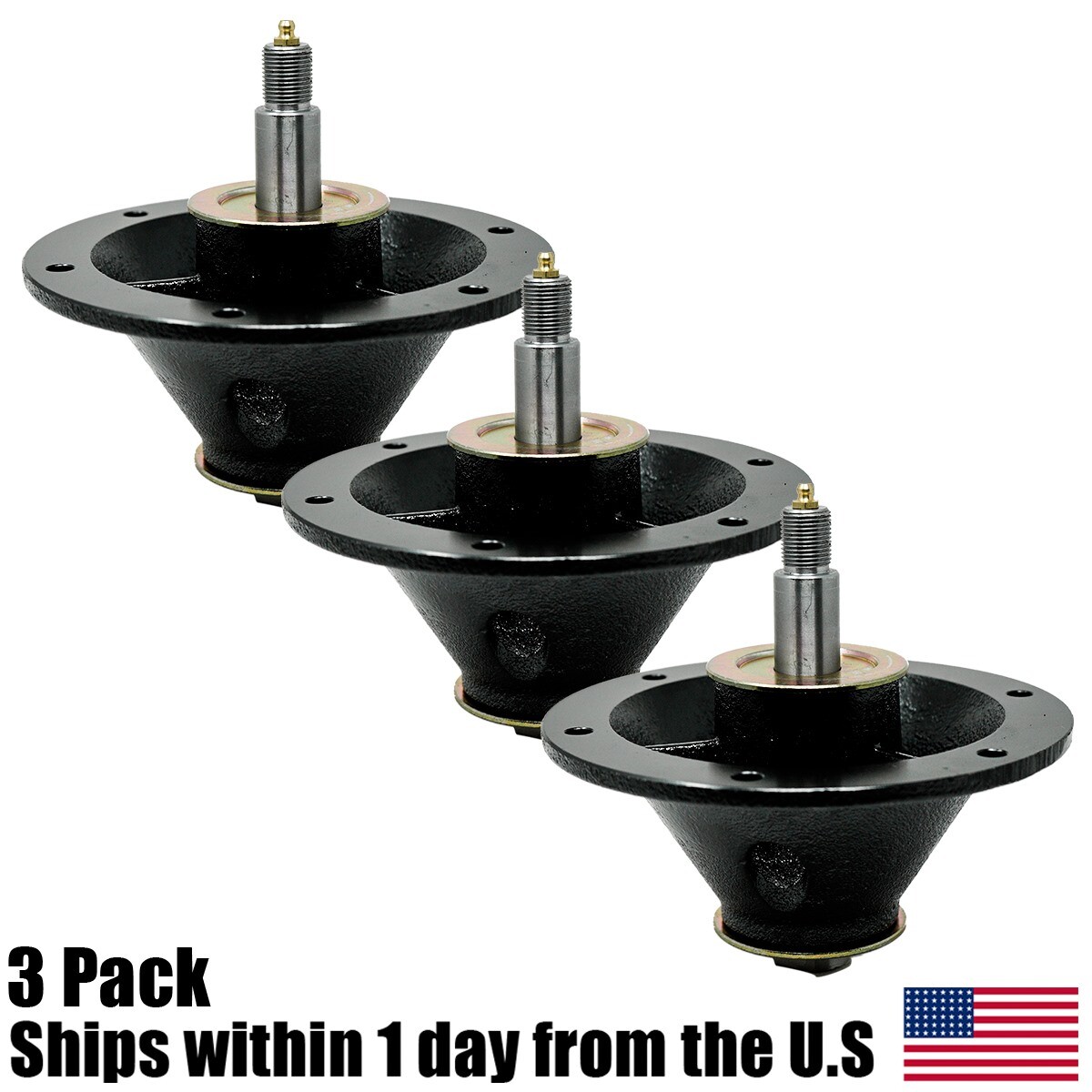 3PK Spindle for Ferris Simplicity IS2500Z Mini Hercules 5100993 ...