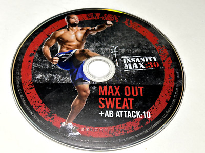 Insanity Max 30 Max Out Sweat + AB Attack DVD - Replacement Disc ...