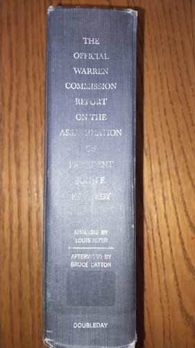 Official Warren Commission Report on Assassination of J.F.K. (1964) | eBay