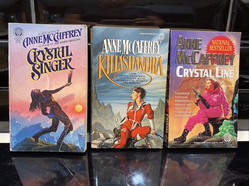 Anne McCaffrey Crystal Singer Series (3) Del Ray Paperbacks - Vintage ...