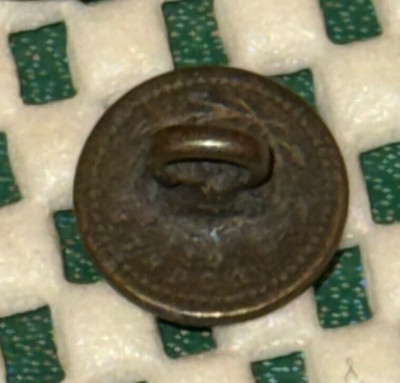 Antique Pre Civil War Colonial Double Gilt Flat Button Loop Shank | eBay