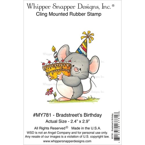 Whipper Snapper Cling Stamp 4”X6” - Bradstreet's Birthday | eBay Australia