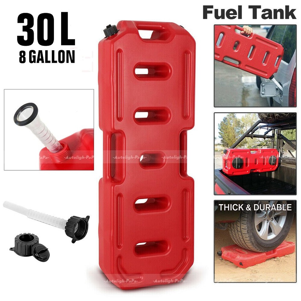 8 Gallon Fuel Pack Gas Container Fuel Can W/Lock for Jeep ATV UTV ...