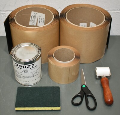 Portals Plus Single Ply EPDM Roof Repair Kit 4YN42, 20 Linear Feet ...