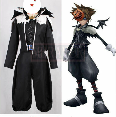 Kingdom Hearts Sora Cosplay Costume Uniform Halloween Custom dress:D | eBay