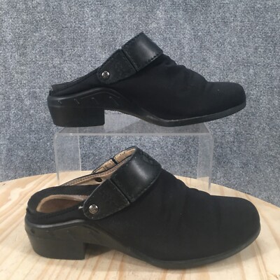 Ariat Shoes Womens 6.5 B Sport Mule Slip On Block Heels Comfort Black ...