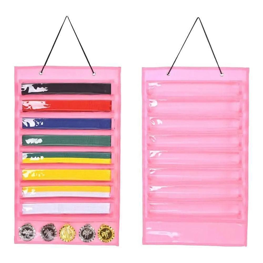 Dustproof Belt Collection Holder Wall Hanging Display Holder Household ...