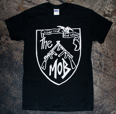 The Mob - 'Crest' T-shirt (punk NYHC agnostic cro mags step forward ...