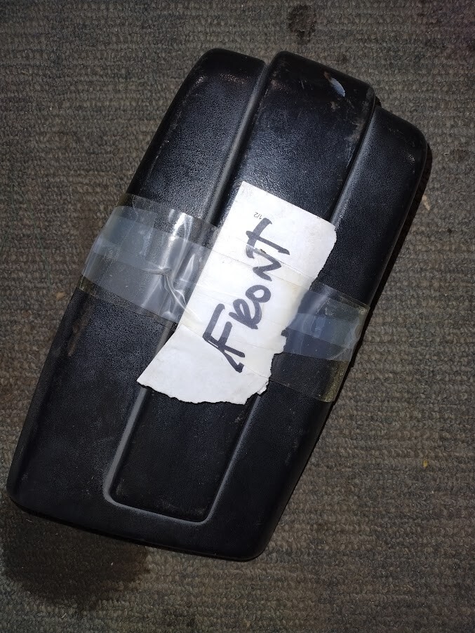 LH Front / RH Rear Bumper End Cap 75-84 VW Rabbit Mk1 GTI 175 807 141A ...