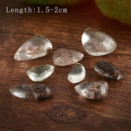 4 PCS Natural Ghost Phantom Quartz Crystal Gems Specimen Healing ...
