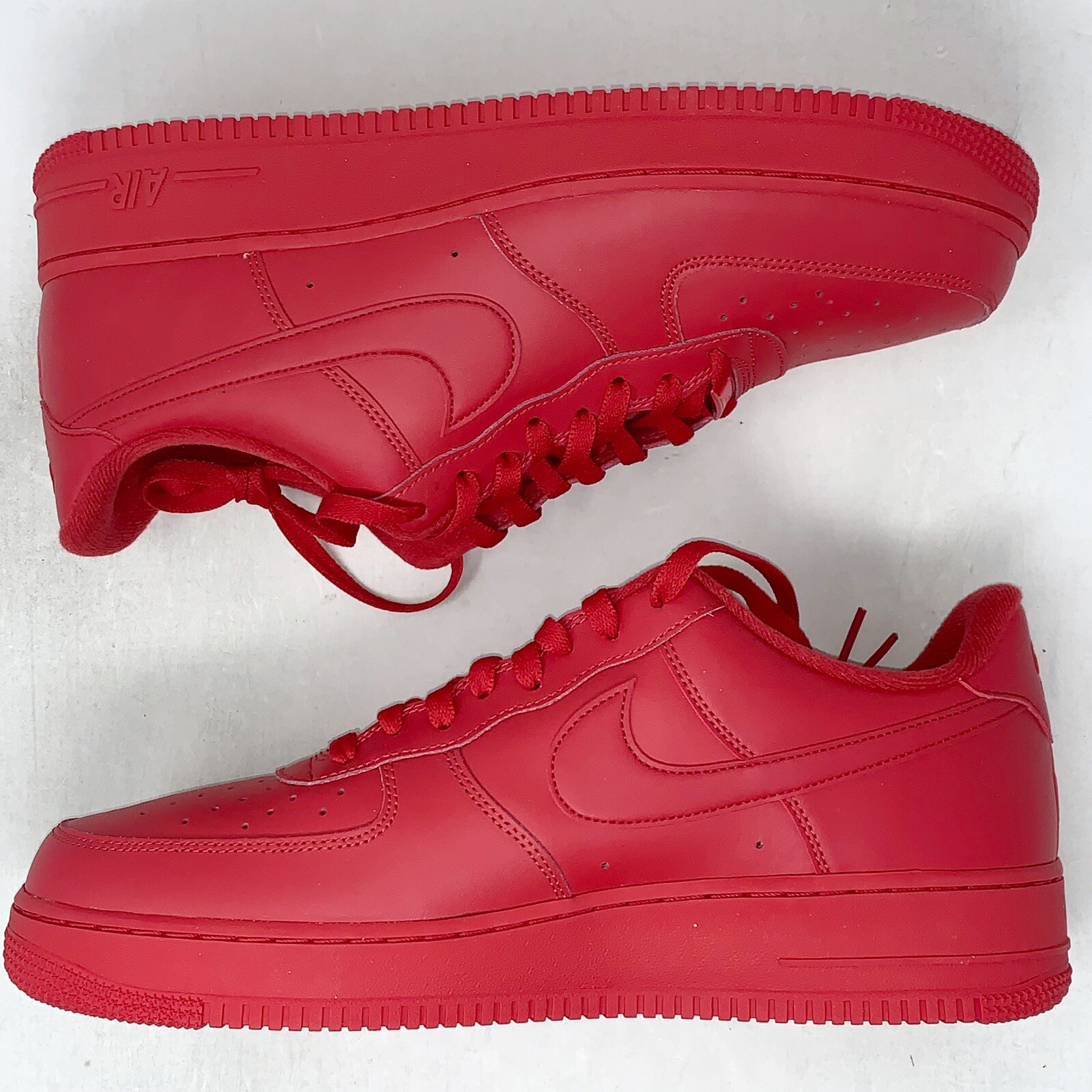 Size 11 - Nike Air Force 1 Low Triple Red for sale online | eBay