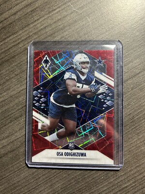 2021 Panini Phoenix Rookie Red Lazer /285 Osa Odighizuwa #172 Rookie RC ...
