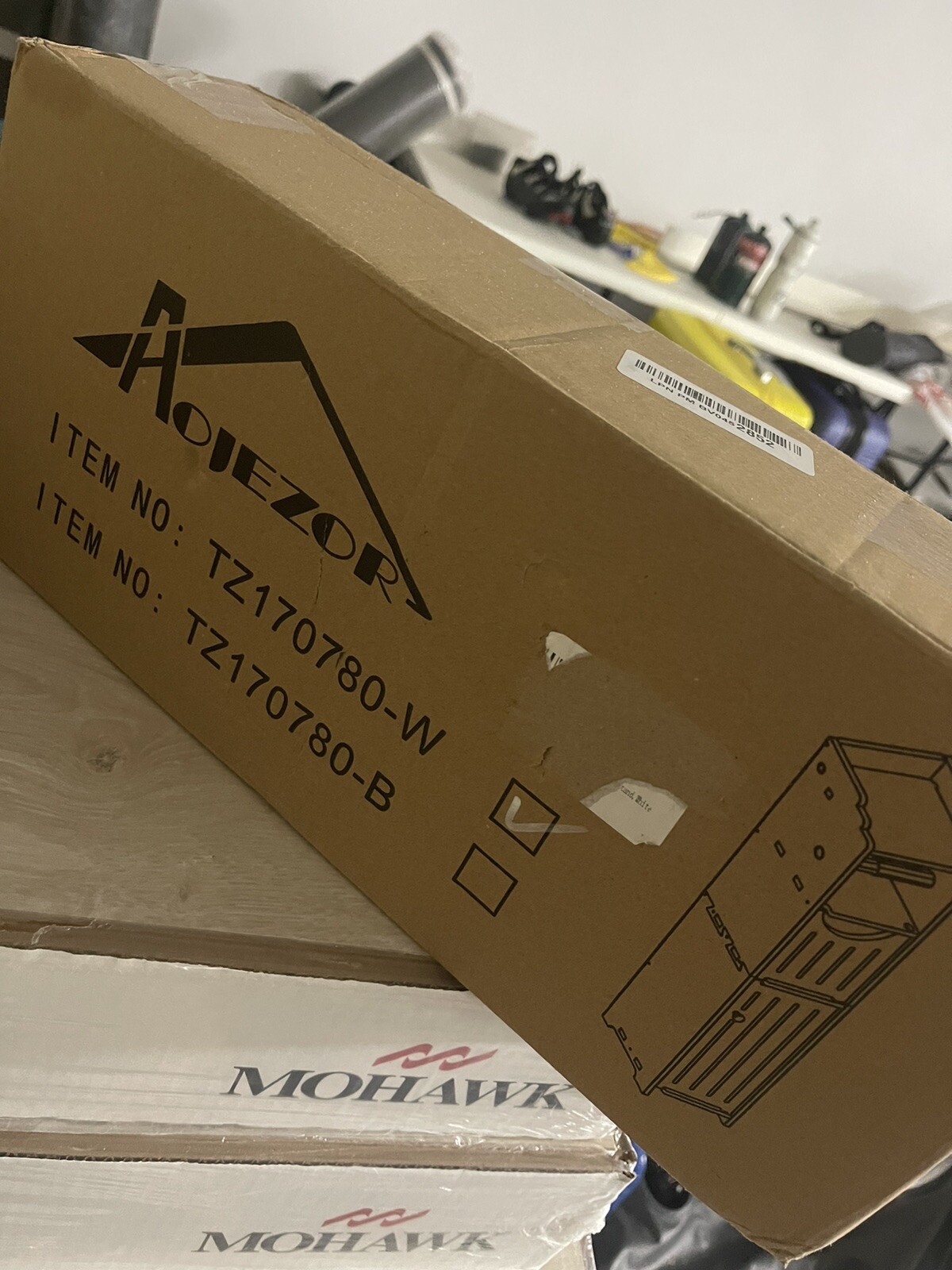 AOJEZOR Toilet Paper Holder Stand Bathroom Storage Cabinet 6.7"D x 6.7"W x 30"H | eBay