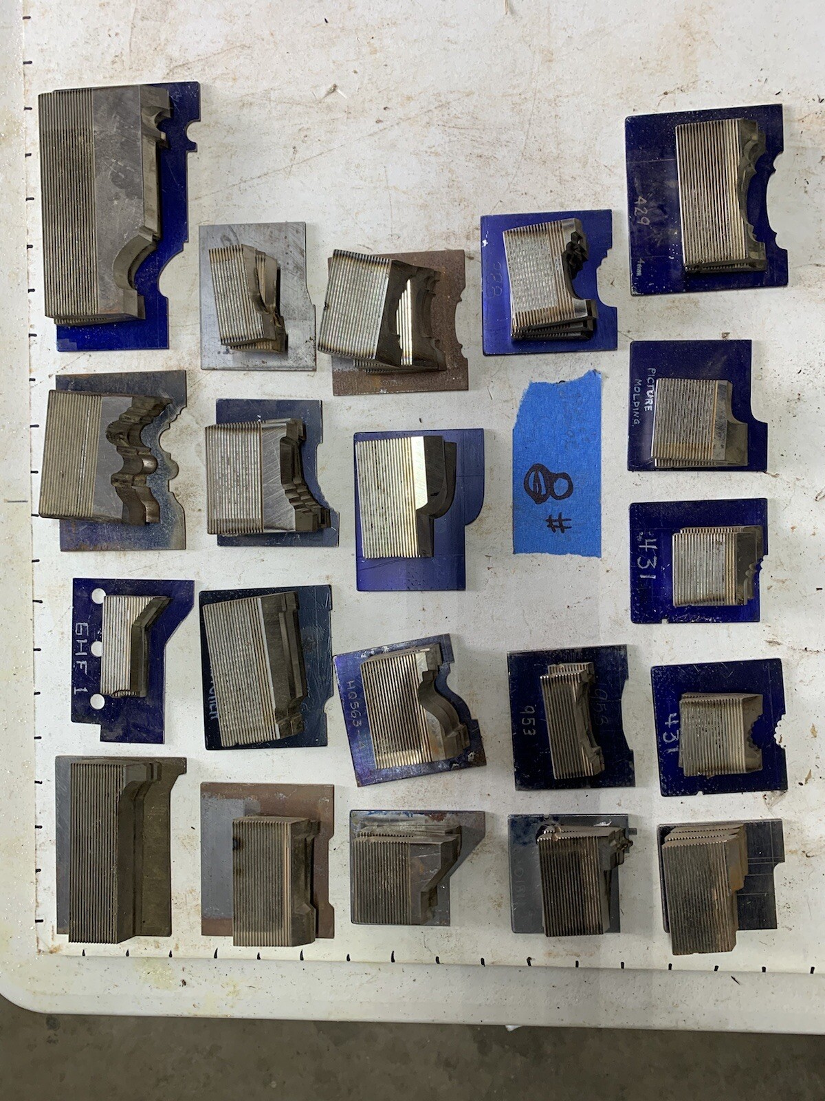 Molding Knifes Cutters Shaper Molder Lot of 20 | eBay