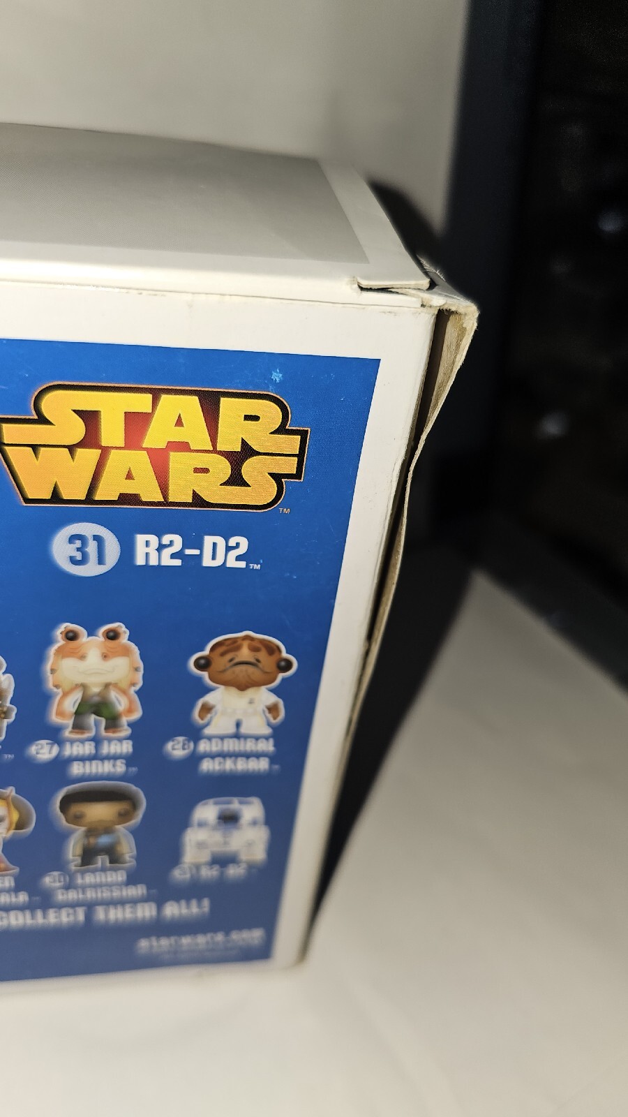 Funko POP! Star Wars: R2-D2 #31 Bobble Head Blue Box, 2013 830395032696 ...