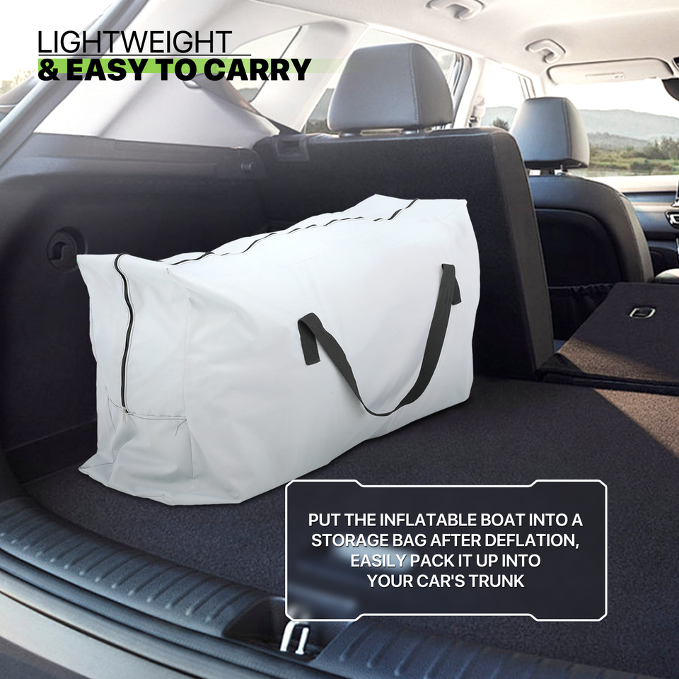 9ft Inflatable Boat Fishing Dive Pontoon Rafting Sport Dinghy Boat ...