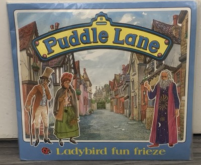 Ladybird Puddle Lane Wall Frieze Poster Set - Sheila McCullagh 1985 ...