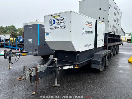 2018 Generac Magnum MDG75 T/A 60kW Towable Generator Genset 75kVA ...