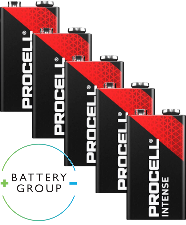 NEW Duracell 9V PROCELL INTENSE POWER Alkaline Batteries Smoke Alarm ...