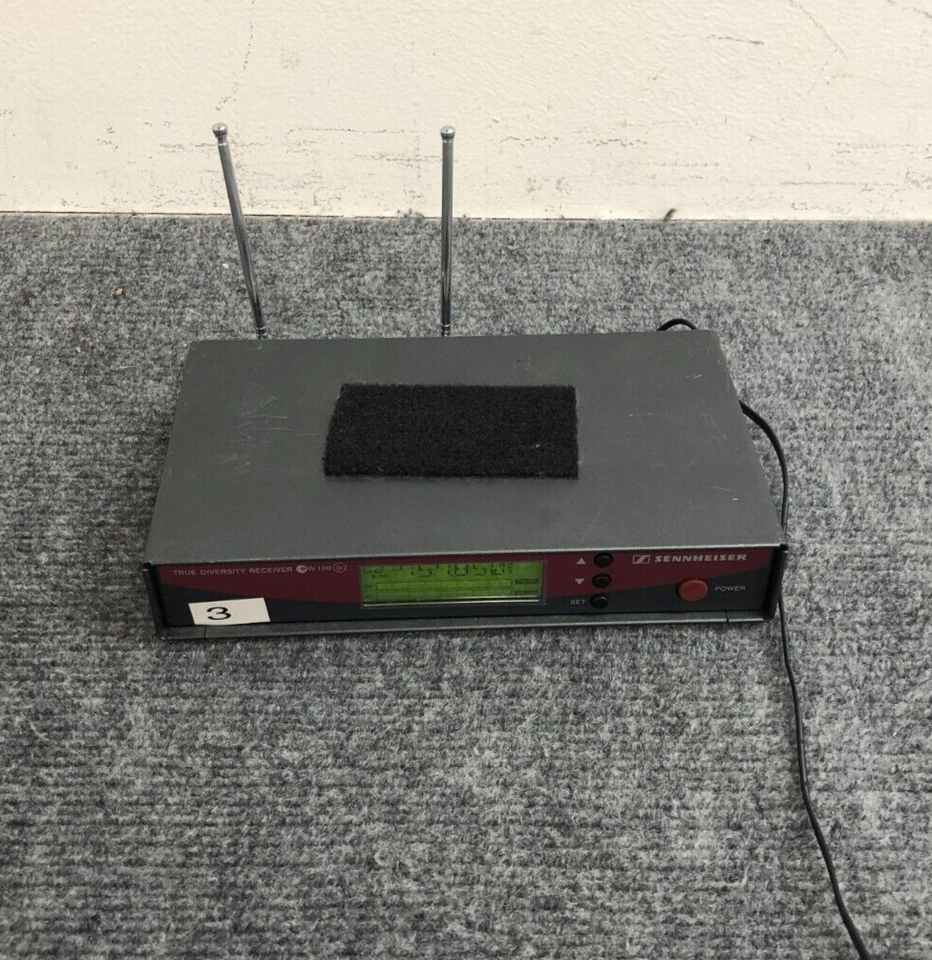 Sennheiser EM100 Diversity Wireless Mic Receiver G2 w/ Antennas | eBay