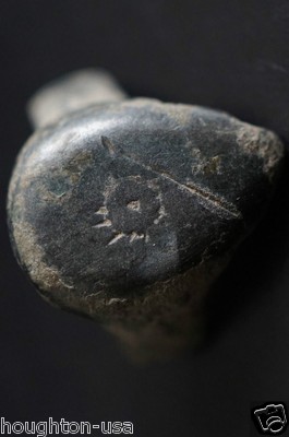 VERY RARE Ancient Roman Cosmic Bronze Ring of "Julius Caesar's Comet ...