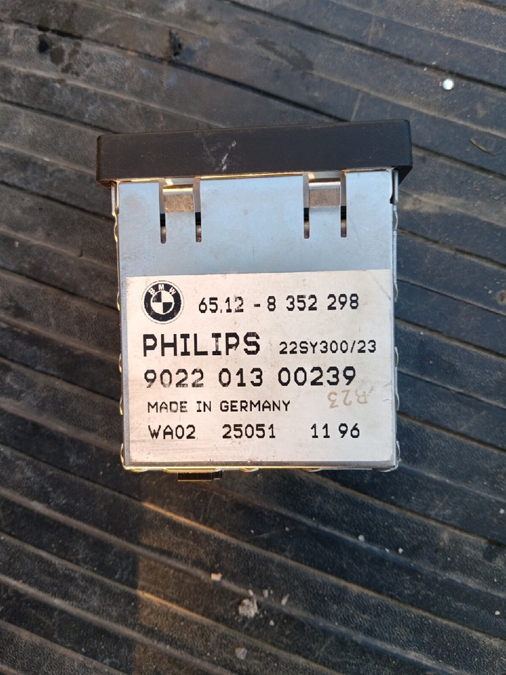 94-01 BMW E38 750IL 740I 740IL RADIO INFORMATION INFO DISPLAY SCREEN | eBay