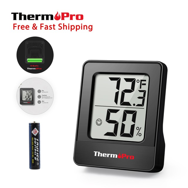 ThermoPro TP-50 Temperature and Humidity Monitor for sale online | eBay