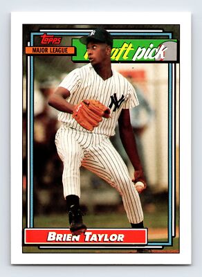 1992 Topps Brien Taylor #6 Baseball Rookie New York Yankees DPK, RC | eBay