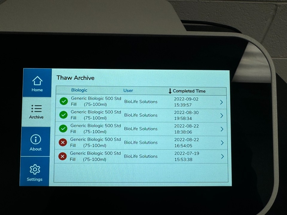 BioLife Solutions AST-90000 ThawSTAR CB Cryobag Thawing System #16440 ...