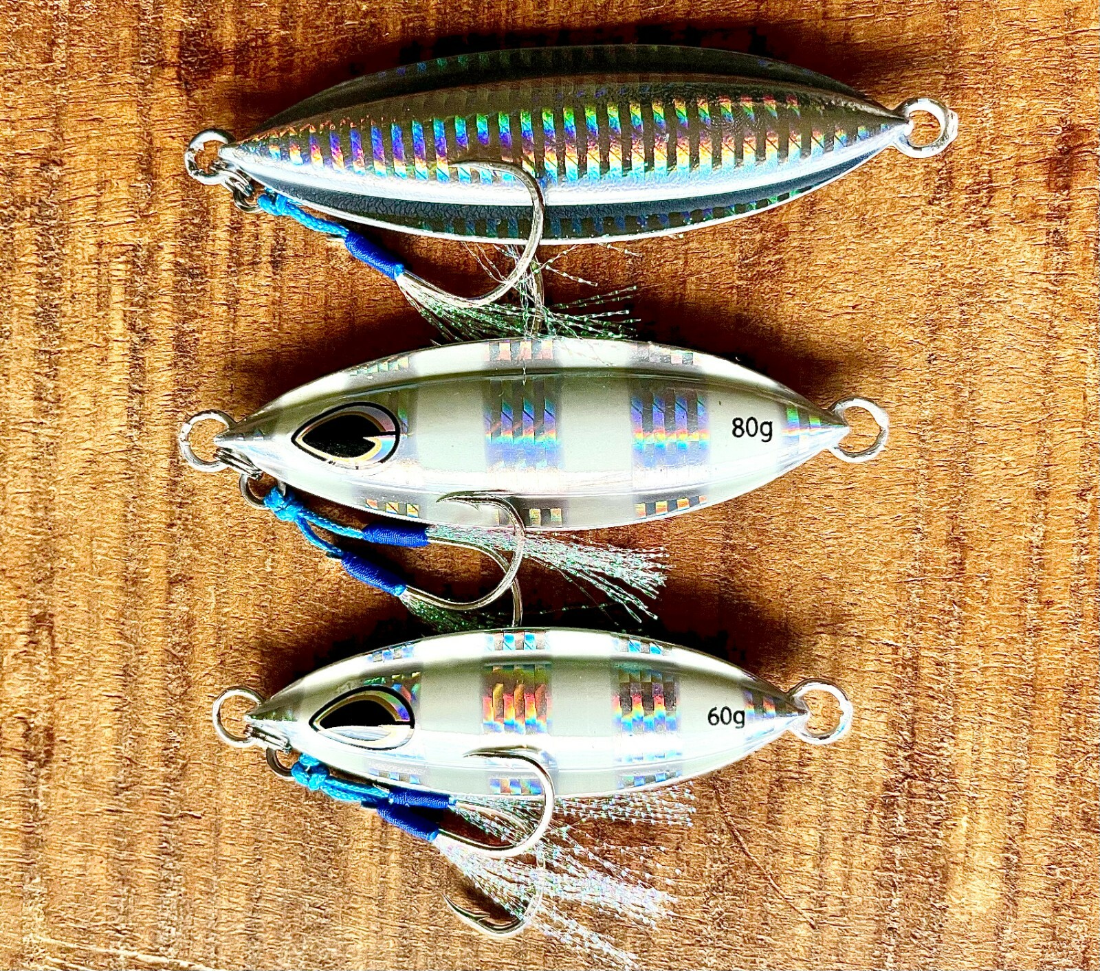 Slow Pitch 60,80,100g Jigs Glow - Slow Jig Inchiku BKK Twin Assist ...