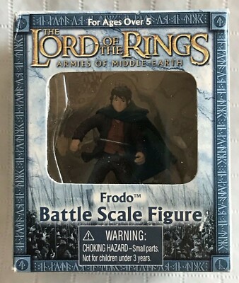 The Lord Of The Rings Armies Of Middle Earth Frodo Battle Scale Figure ...