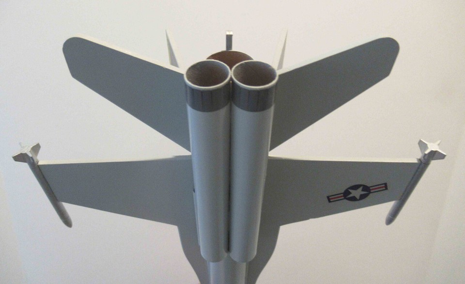 Odd'l Rockets Flying Model Rocket Kit F-18 Hornet ODD 18 | eBay