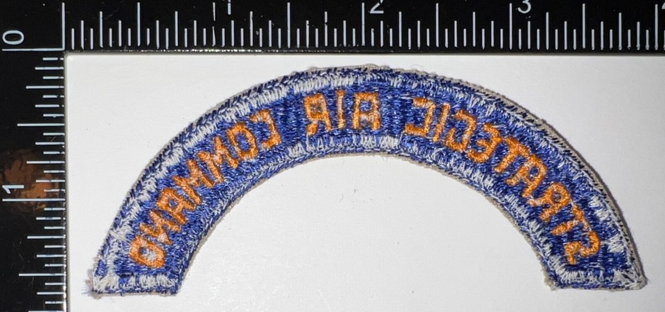 WWII USAAF US AAF Army Air Force Strategic Air Command Arc Tab Patch | eBay
