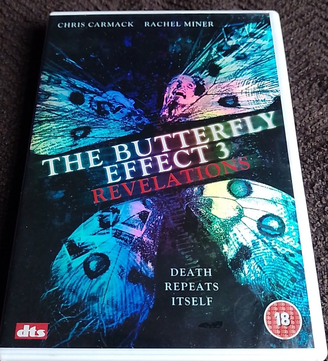 Butterfly Effect 3 Movie THE BUTTERFLY EFFECT TRILOGY 3 Movie Blu Ray