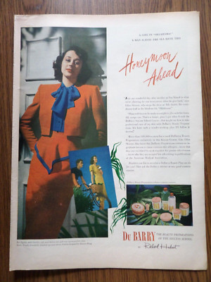 1945 Du Barry Ad Edna Skinner as Ado Annie in Oklahoma | eBay