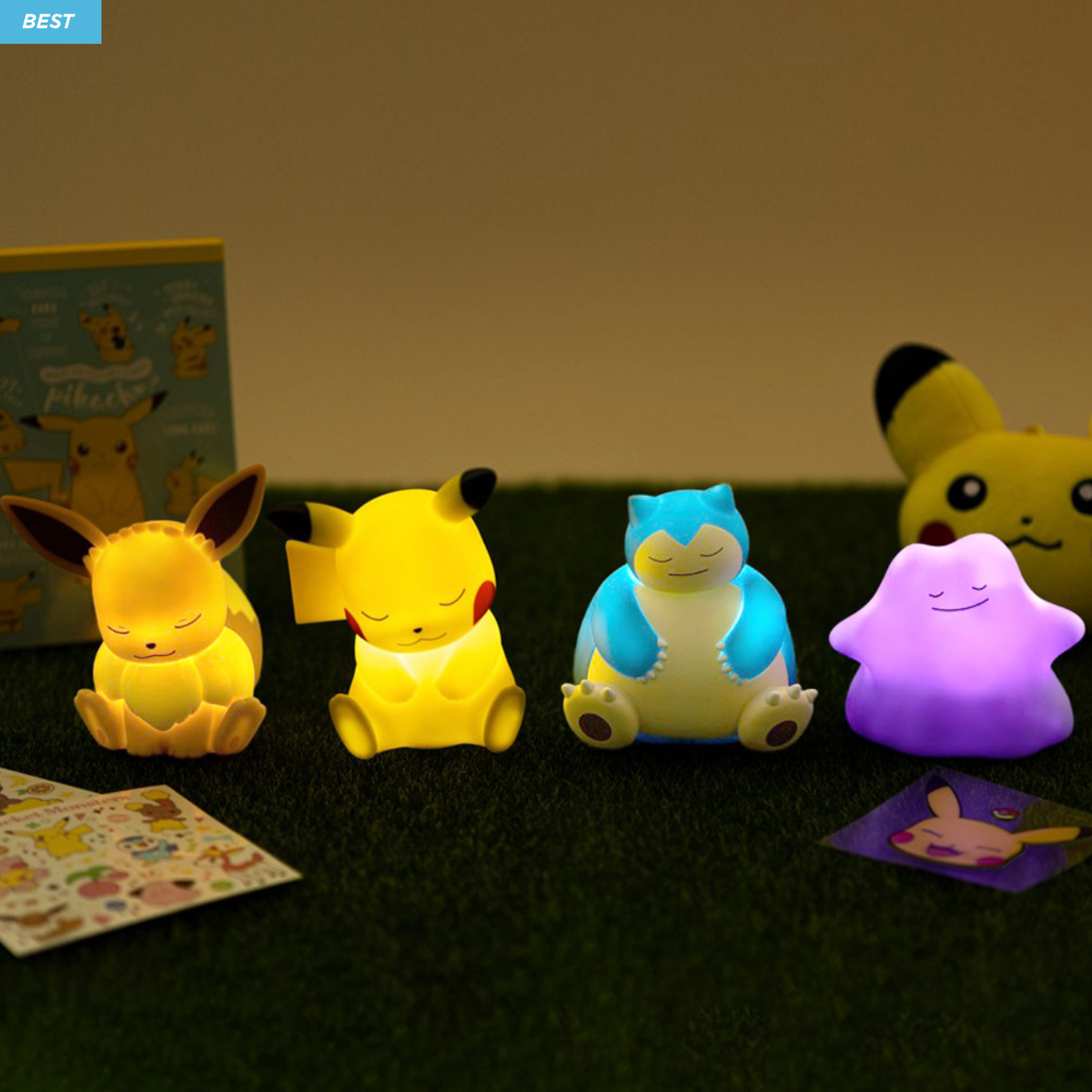 Snorlax And Pikachu Light Up Figure