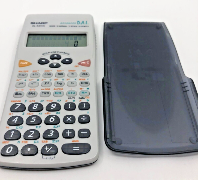 Sharp El-531vh Advanced DAL Scientific Calculator El 531vh online ...