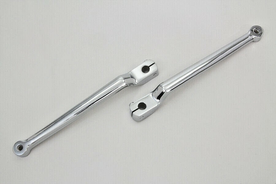 Harley Extended Shift Levers Chrome Heel Toe Shifter Set 86-20 V-Twin ...