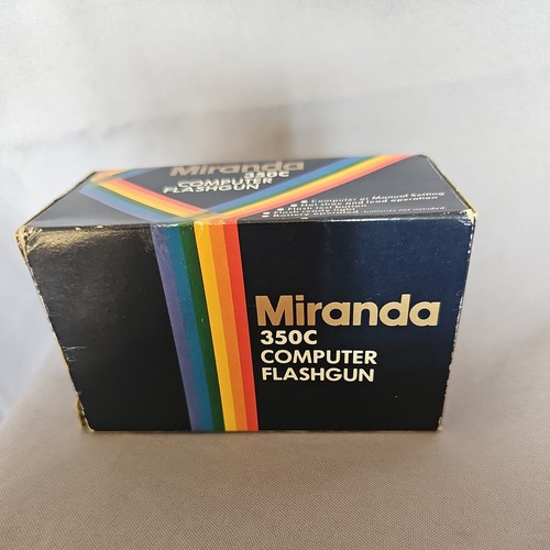 MIRANDA 350-C Computer Electronic Flash Boxed | eBay
