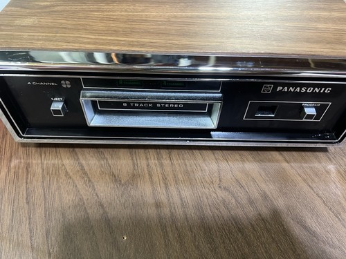 Panasonic “Quadraphonic” 8-Track Player, Fully Functional Works great ...
