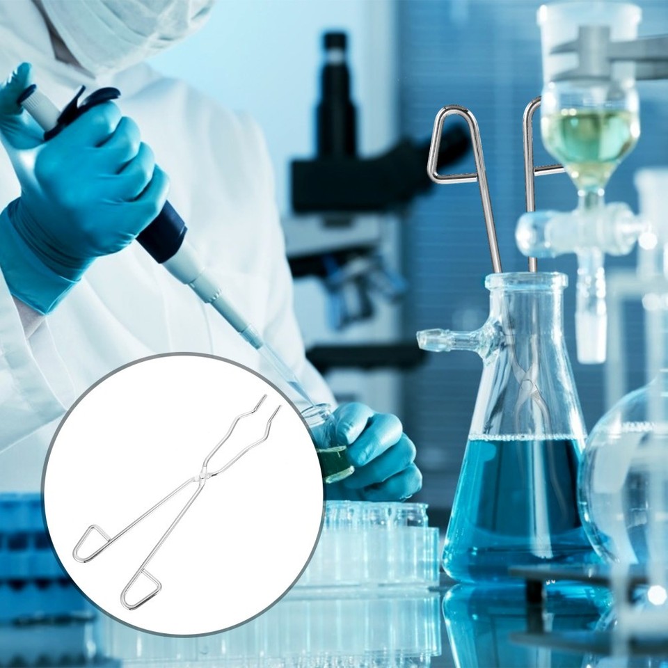 Stainless Steel Crucible Clamp Clamps Jewelry Tools Crucibles Labs ...