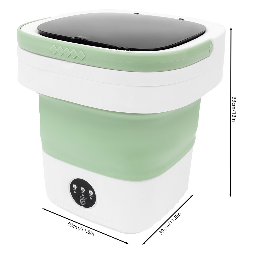 12l Mini Foldable Washing Machine, Large Capacity Foldable Washing ...