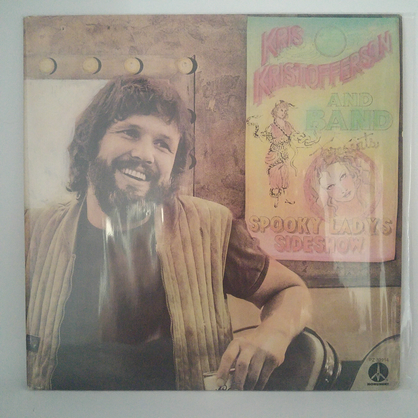 Kris Kristofferson ‎– Spooky Lady's Sideshow - Vinyl, LP, Album, Pitman ...