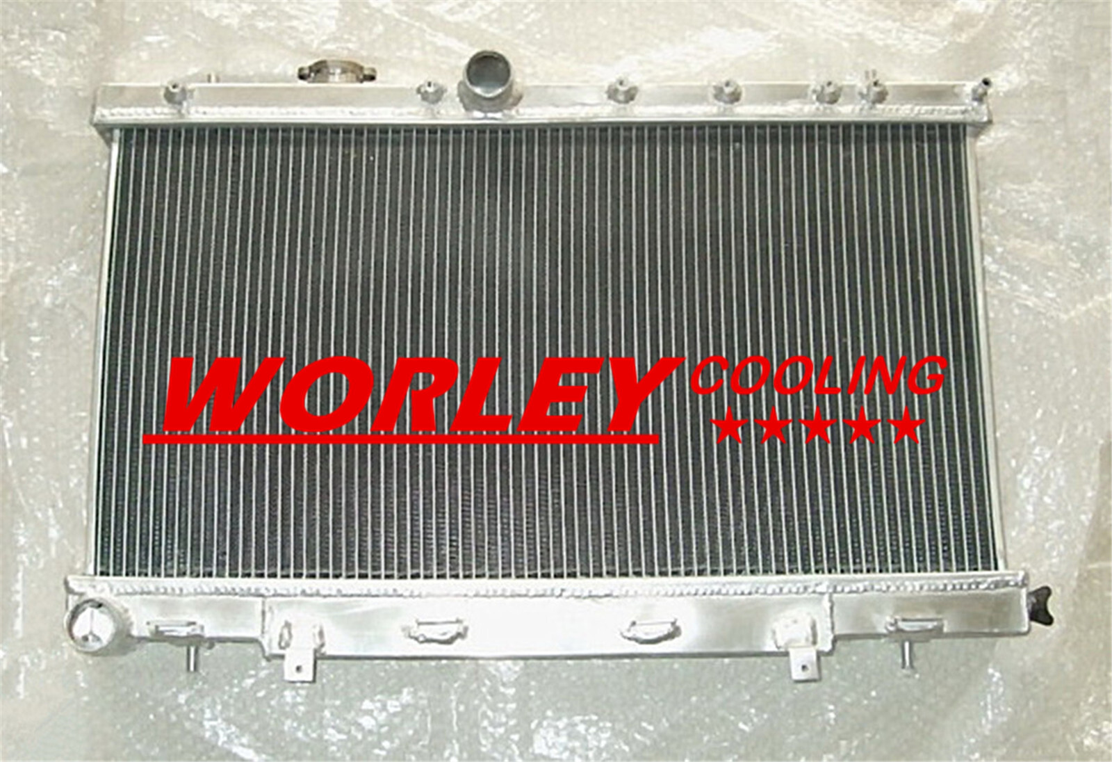 NSW-ALUMIMUM RADIATOR FOR Subaru Impreza WRX STI GDB GD8 MT 2002 03 04 ...
