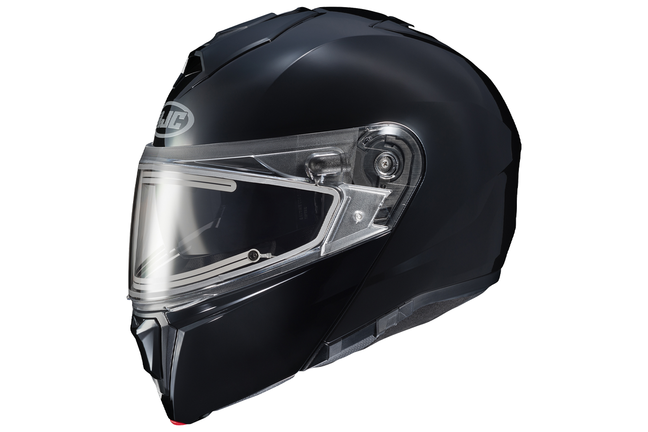 HJC i90 Electric Modular Snowmobile Helmet Black XS S M L XL 2X 3XL 4XL ...