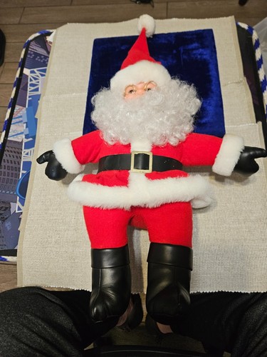 Santas Best Stuffed Plush Toy Dolls Santa Claus 18” Vintage Decorative ...