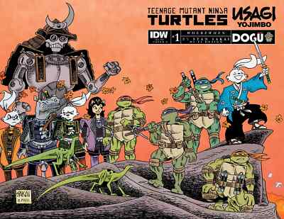 TEENAGE MUTANT NINJA TURTLES/USAGI YOJIMBO: WHEREWHEN #1 (STAN SAKAI ...