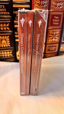 Great Courses ~HISTORY'S GREAT MILITARY BLUNDERS~ DVDs & Guide ...