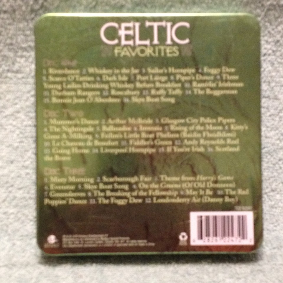 Celtic Favorites [Madacy] (CD, Nov-2006, 3 Discs, Madacy Special ...